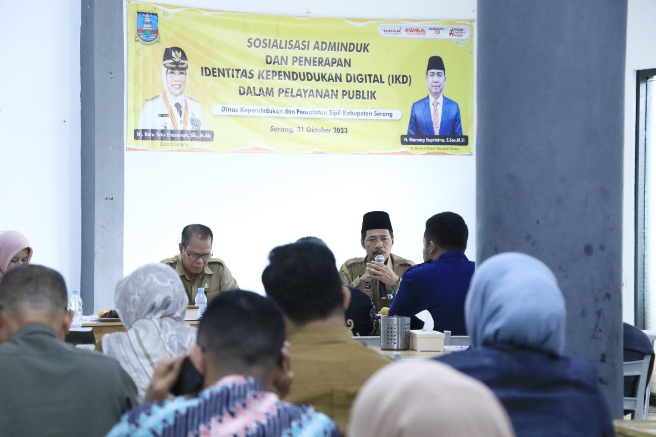 Selamat Tinggal Foto Copy KTP, Pemkab Serang Gencar Sosialisasi IKD ...